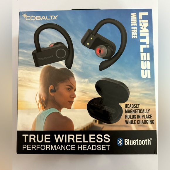 Headphones | Bluetooth True Wireless Performance Headset With Case ...